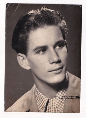 CUBAN YOUNG BEAU HANDSOME ACTOR CLOSE UP CUBA 1957 VINTAGE ARMAND Photo ...