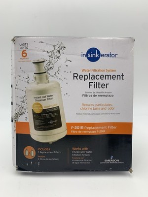 InSinkErator F-201R Replacement Instant Hot Water Filter Cartridges - 2 ...