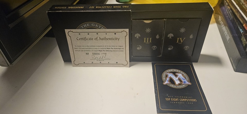 Magic the Gathering Pro Tour Collector Set 1996. 2 decks | eBay