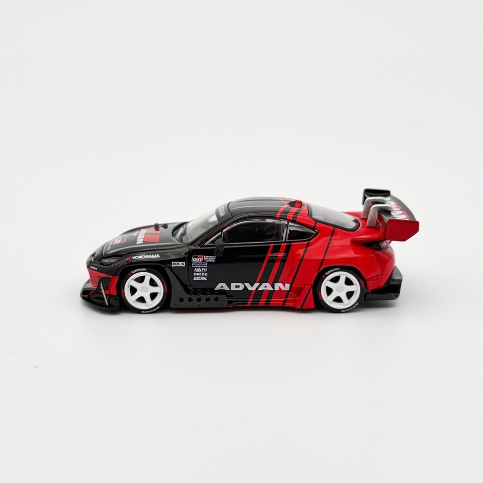 Pop Race 1:64 Pandem GR86 Advan Red/Black #228 | eBay