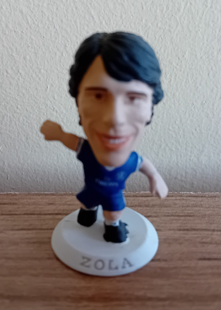 Corinthian Microstars - Gianfranco Zola (Chelsea FC Home Kit, White ...