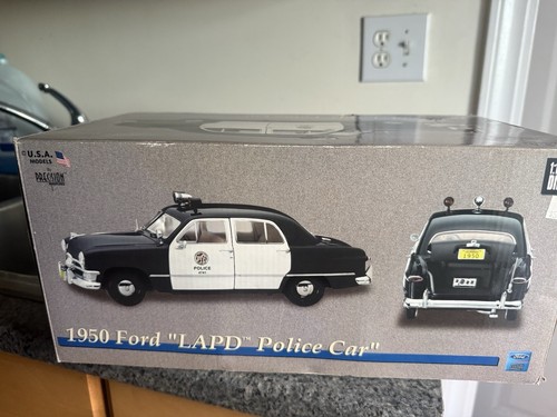 1/18 Precision Miniatures 1950 Ford LAPD Police Car Diecast | eBay