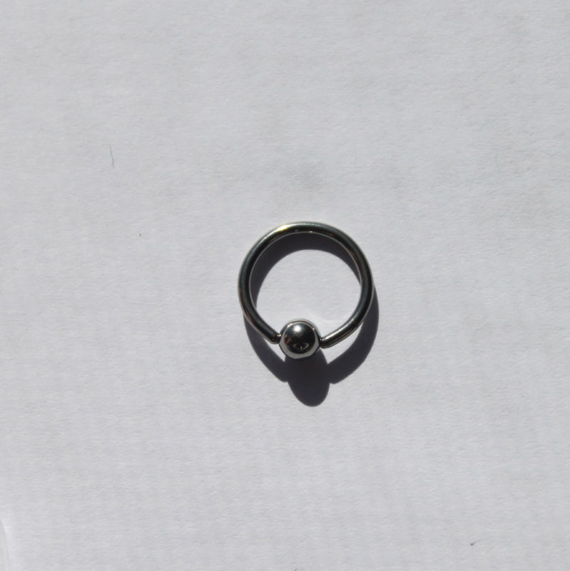 16g CBR Captive Bead Ring Body Piercing Stainless Steel | eBay