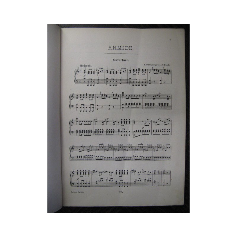 Gluck C W.Armide Opera 1882 | eBay