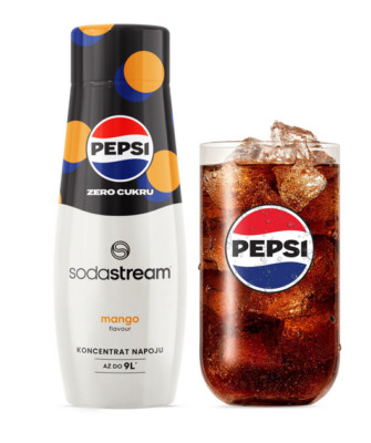 SODASTREAM PEPSI MAX MANGO - ZERO SUGAR - CONCENTRATE - 440ml - SODA ...