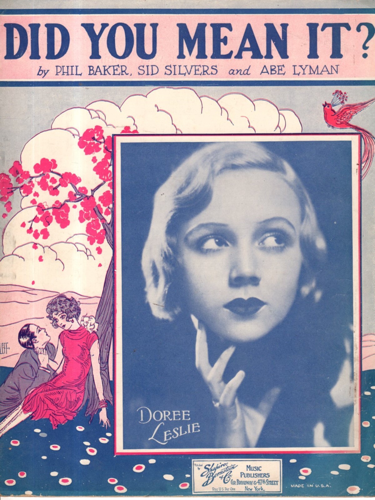 1927 Did You Mean It? by Phil Baker, Sid Silvers, Abe Lyman showing ...