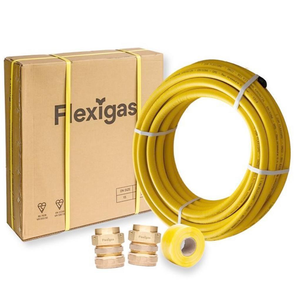 Flexigas Installer Kit DN22 - CSST Pipe For Gas - Tracpipe Alternative ...