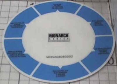 EcoPure/Monarch MultiPort Valve - LABEL/DECAL(40mm) Replacement Genuine ...