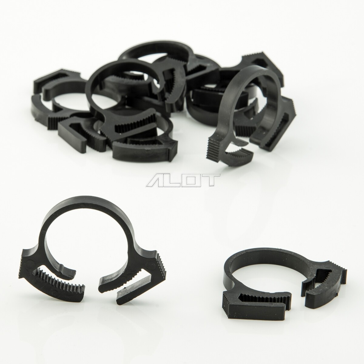 10x Rohrschelle Clamp Clip Schelle für PE-Rohr Schlauch ...