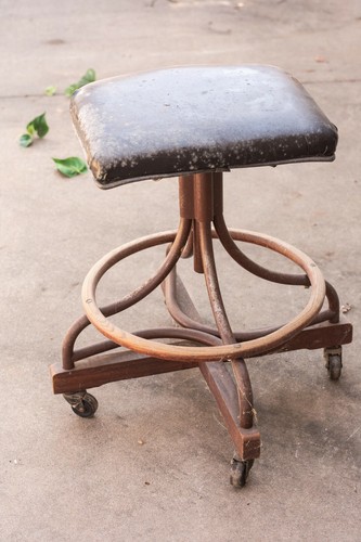 WOW ! Vintage Western Electric Telephone Operator stool | eBay