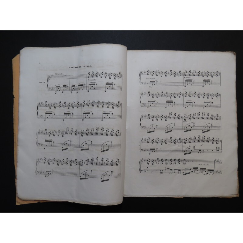 Journal Of Pianists Piece for Piano 31 July 1863 | eBay