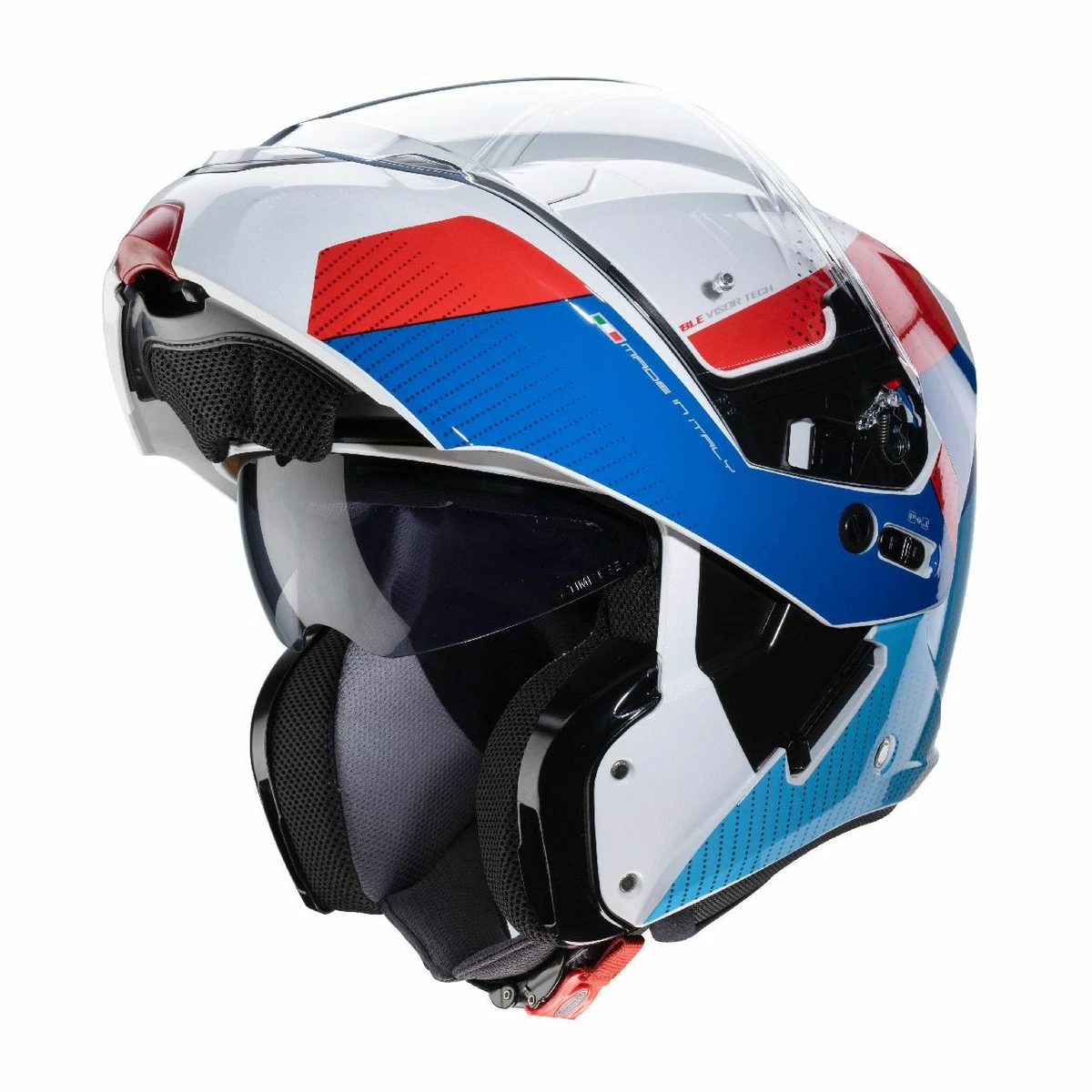Red Motorcycle Helmet Front