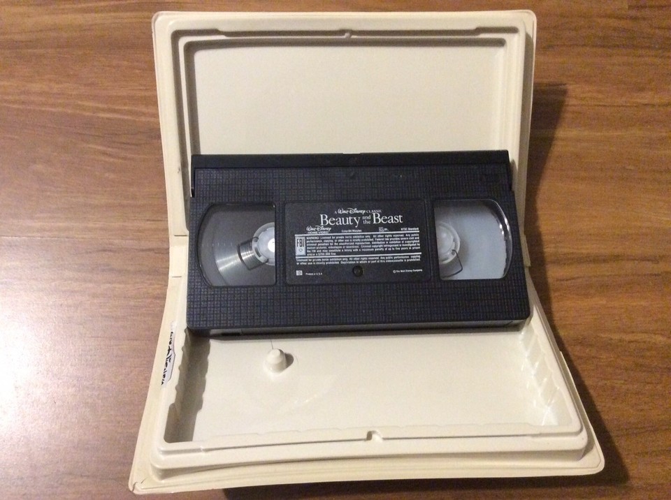 Walt Disney’s Beauty And The Beast 1325 Rare! (VHS) 1992 Black Diamond ...