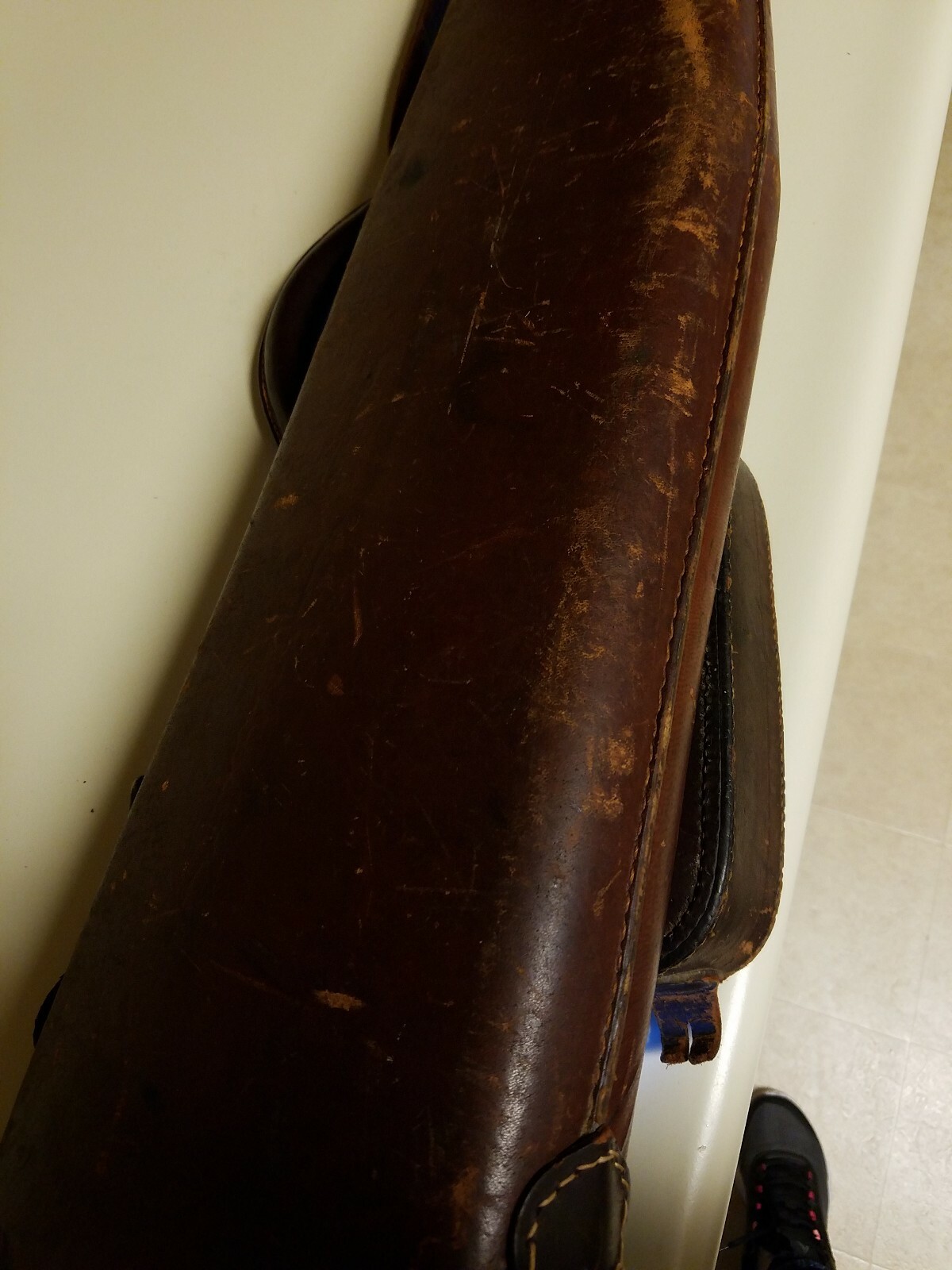 Vintage Rifle Or Shotgun Hard Case, Vintage Gun Case, Old takedown ...