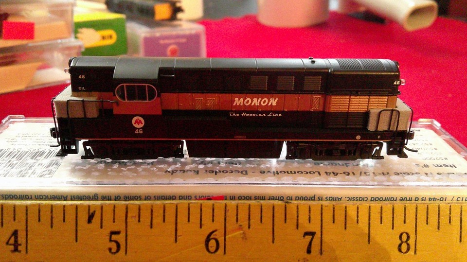 NIB ATLAS #52045 H15-44 MONON #46 N SCALE LOCOMOTIVE TESTED | eBay