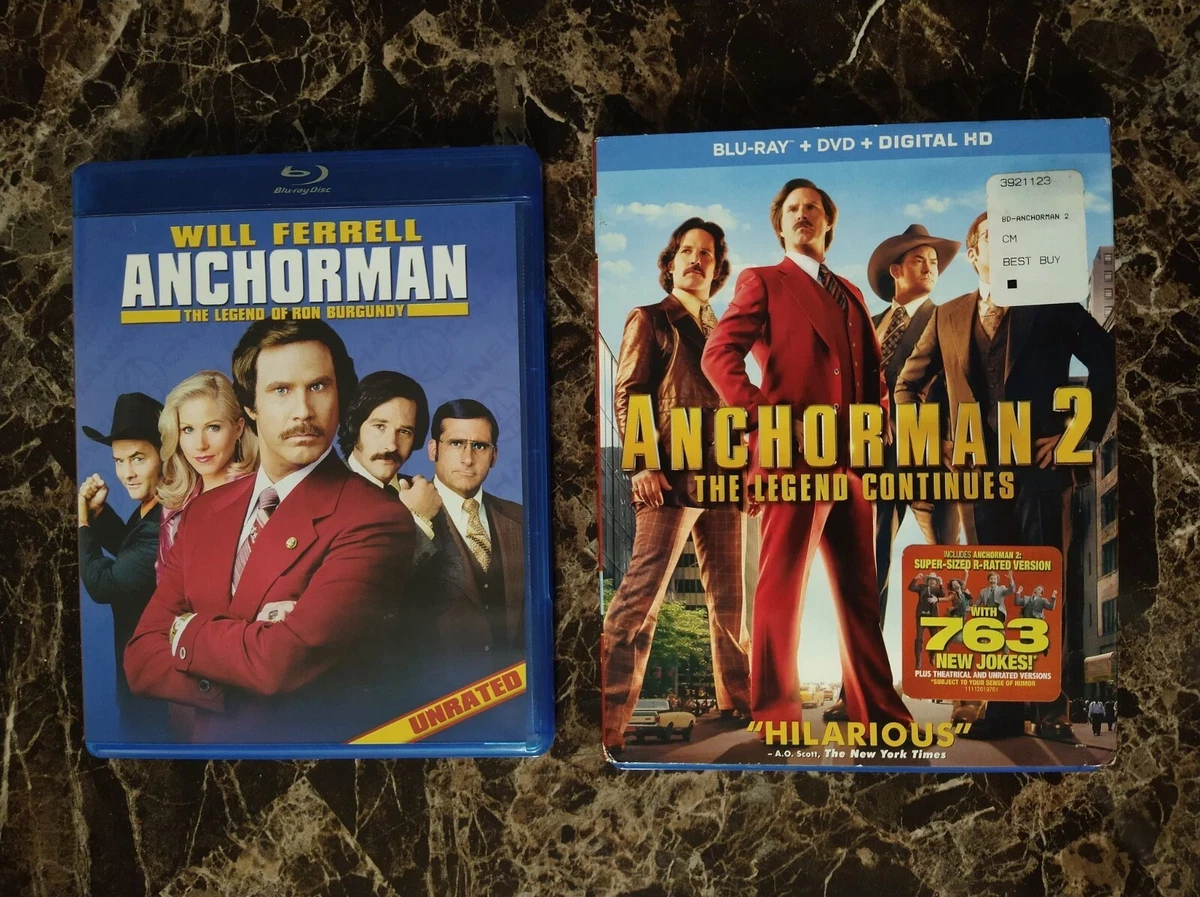 Anchorman 2 Dvd