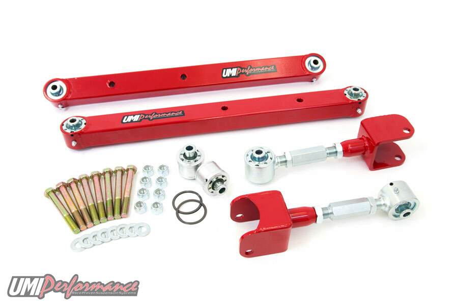 UMI 1978-1988 GM G-Body Pro-Touring Rear Suspension Kit RED GBR024-R | eBay