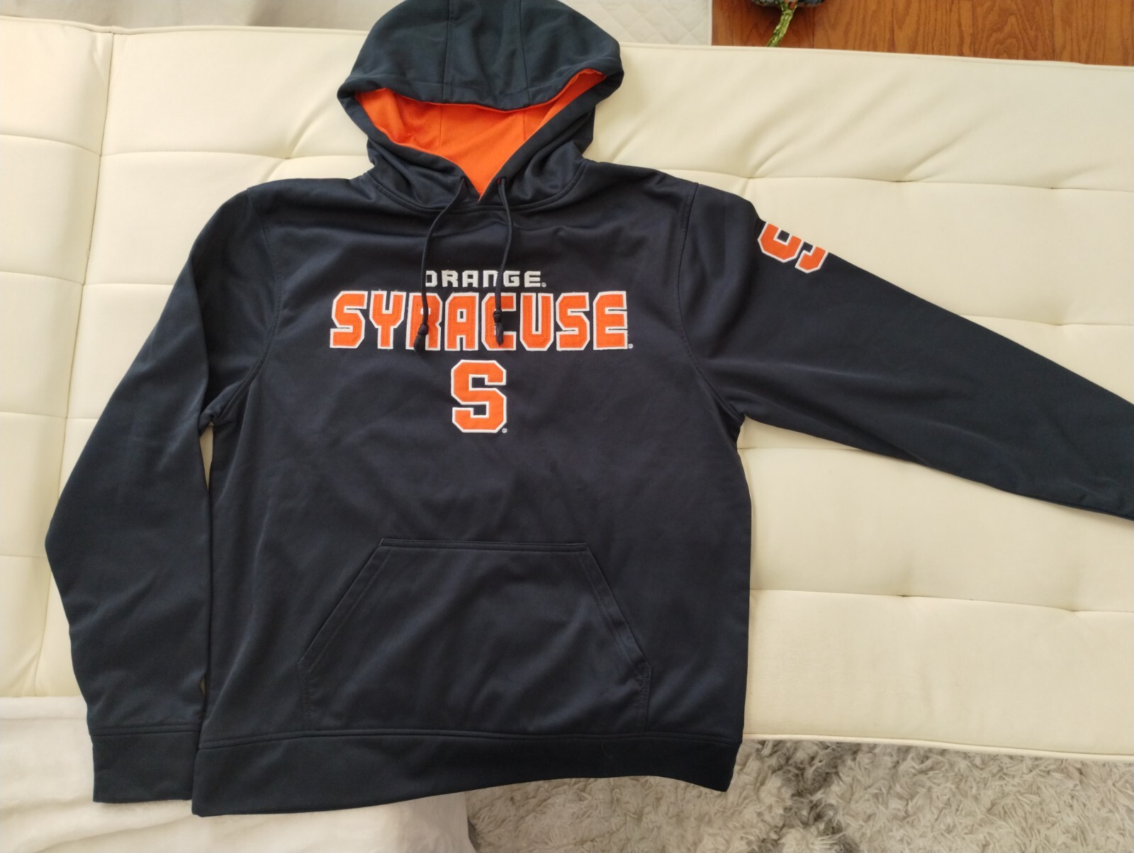Men's LARGE SYRACUSE ORANGE University COVERONE APPAREL NCAA Hoodie | eBay