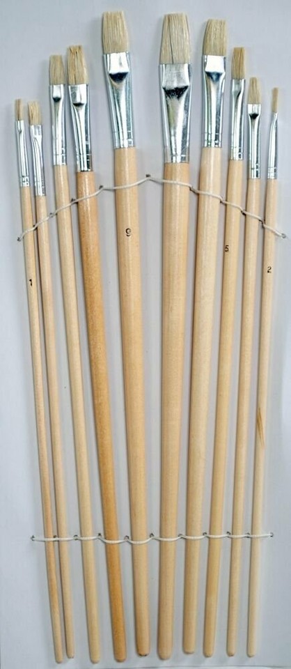 10 Piece Artist Paintbrush Set | eBay