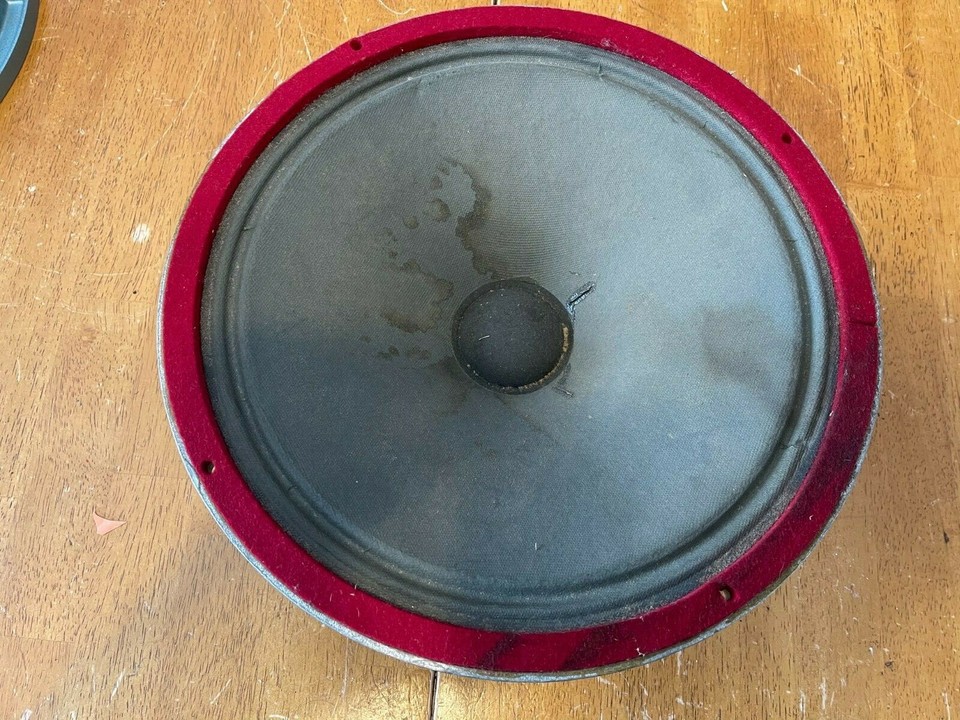 VINTAGE 1960's Richard Allan CG12 8ohm 12” Bass SPEAKER woofer ENGLAND ...