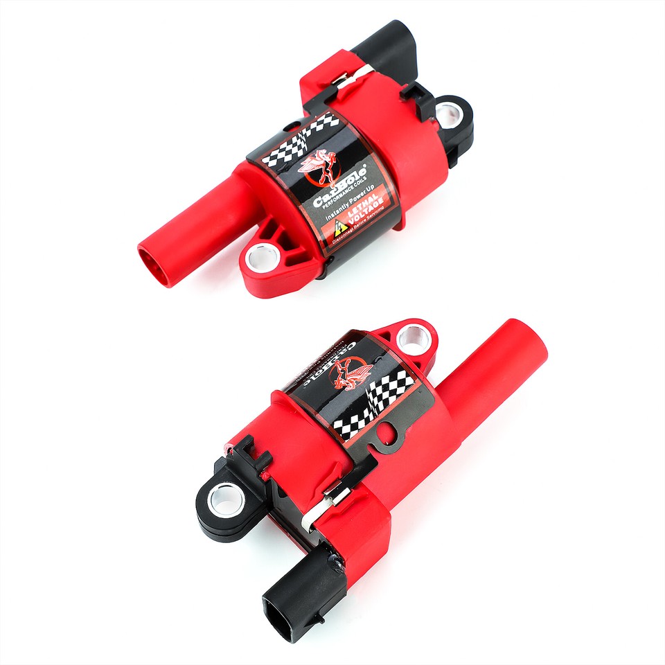 8Pack Round Ignition Coil UF414 D514A For Chevy Silverado 1500 Impala ...