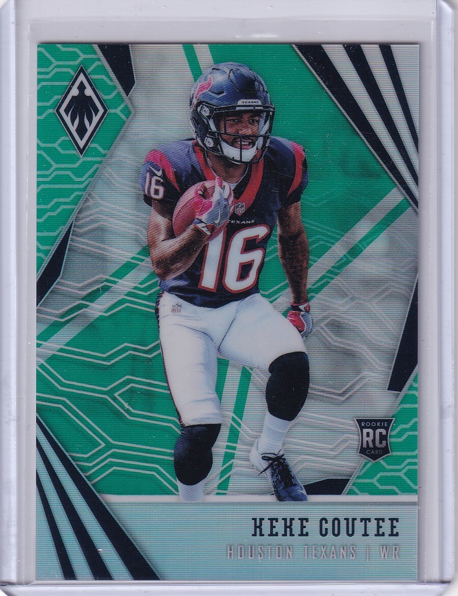 KEKE COUTEE 2018 Panini Phoenix Green #128 RC 25/25 Texans | eBay