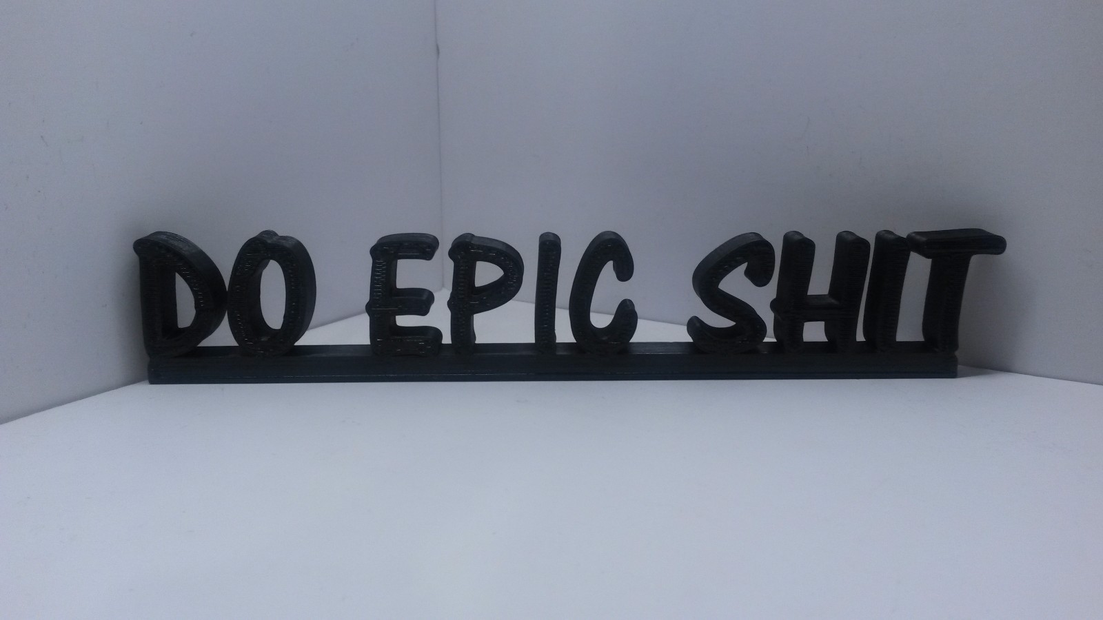 Do Epic-Shit Sign Shelf Sitter Desktop Office Decor Wall Hanging Word ...