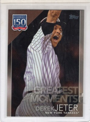 2017 Topps #MM-24 Derek Jeter Memorable Moments Yankees | eBay