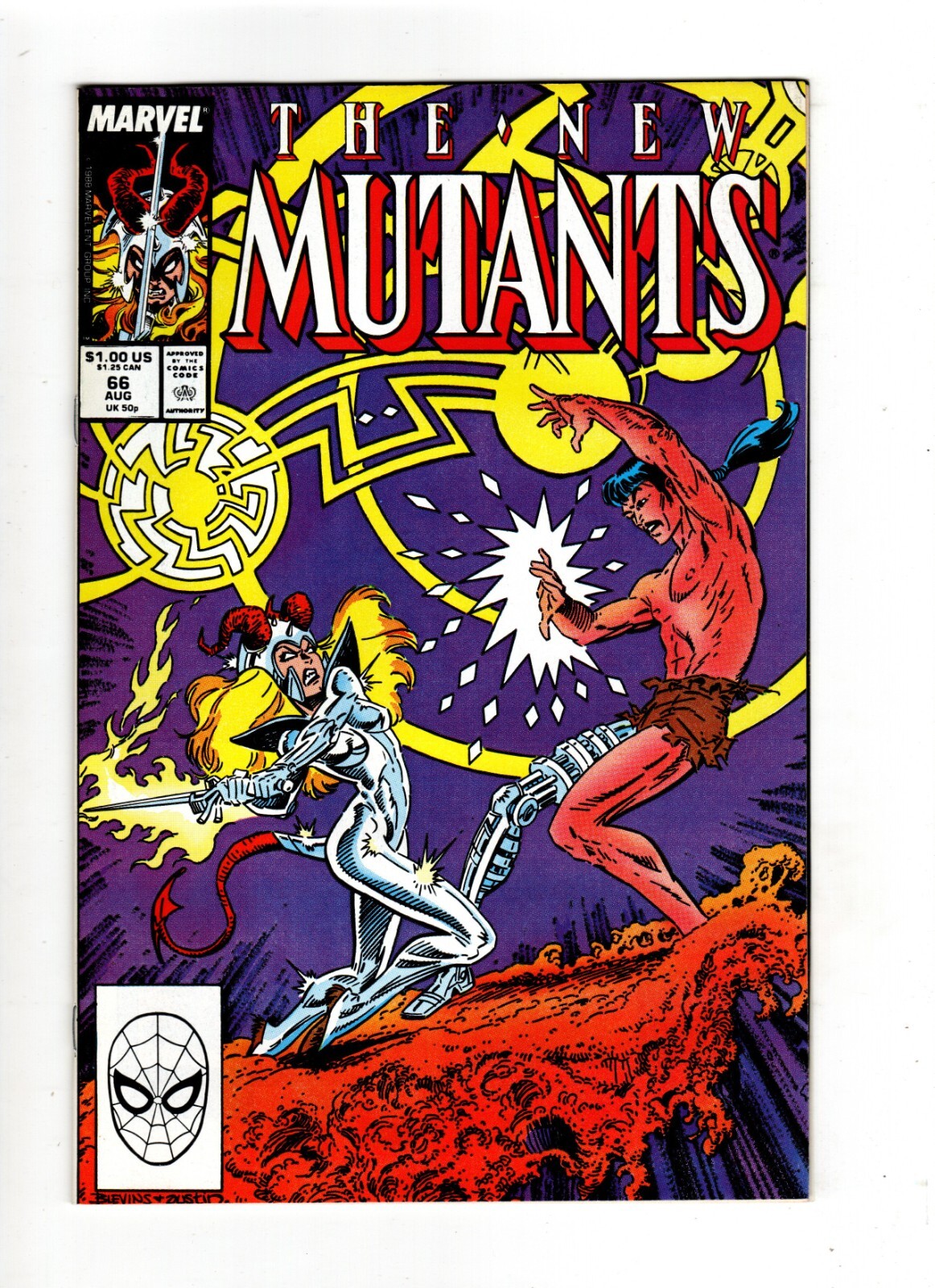 New Mutants #66 (1988) vf / near mint condition comic / sh1 | eBay