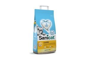Sanicat Classic Fragrance Free Cat Litter 10L - Dust-Free, High ...