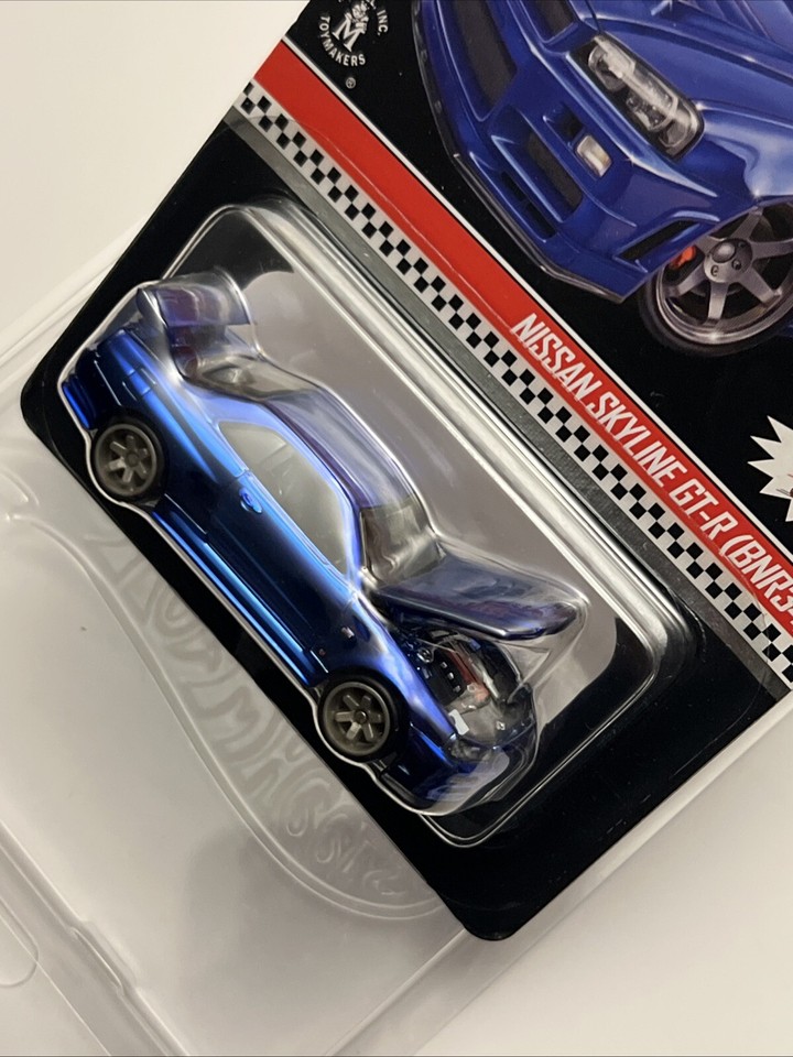 Hot Wheels 2019 - Nissan Skyline GT-R (BNR34) (RLC) (Blue) SAMPLE no ...