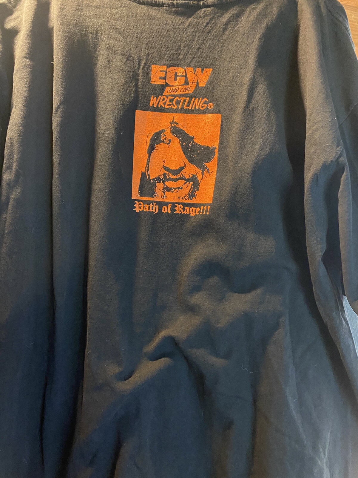 Rare Taz Dojo Tap Out ECW Shirt Action Tees XL Wwf W… - Gem