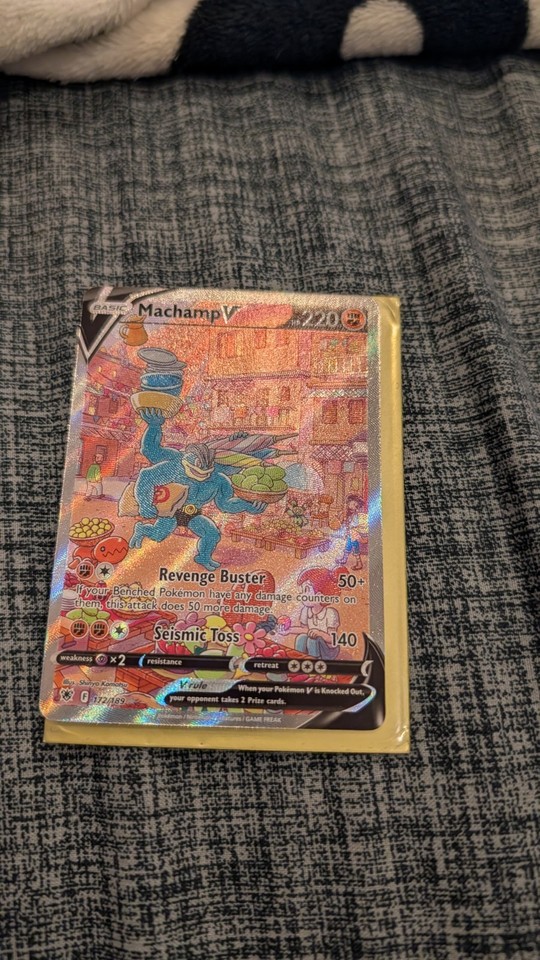 Pokémon TCG Astral Radiance Machamp v Alternate Art Card 172/189 | eBay UK