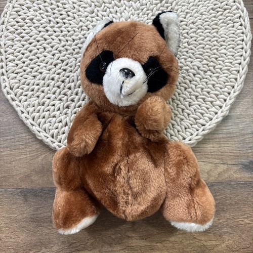 Russ Rufus Raccoon Hand Puppet Pot Belly Plush 10” Vintage 1970 | eBay