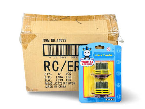 #34622 Ertl Thomas & Friends Case (12) Slate Truck 2-Packs- New Old ...