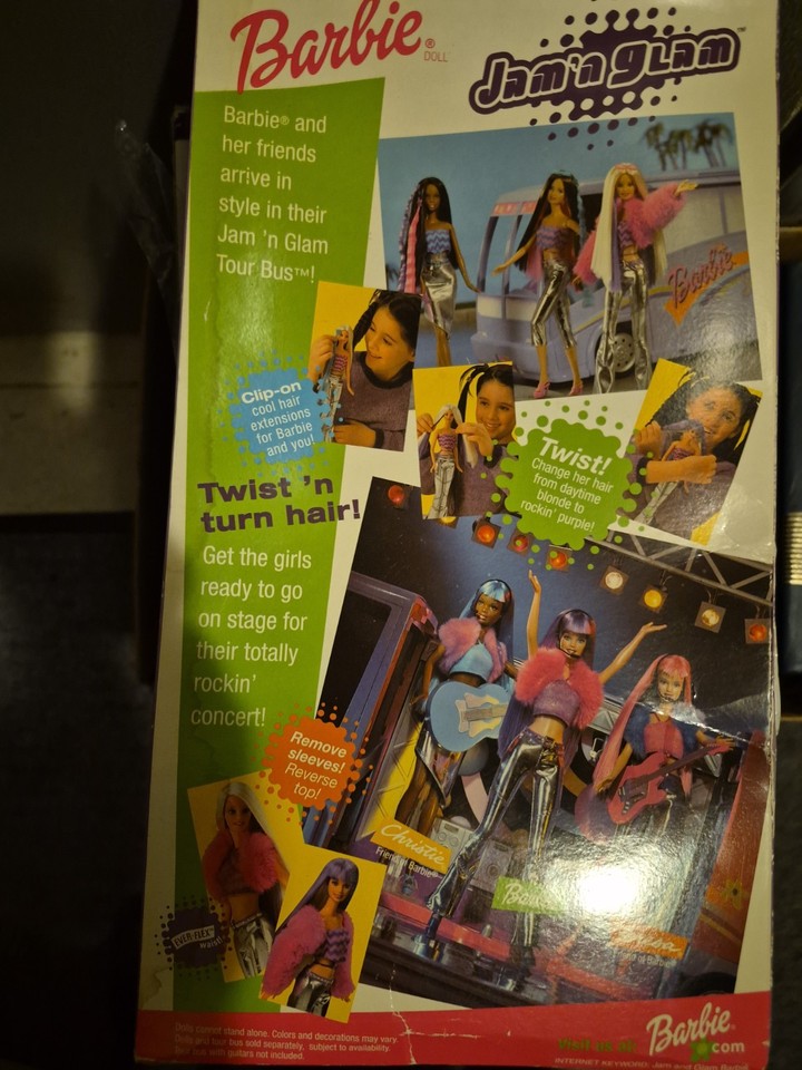 Vintage 2001 Jam'n Glow Barbie Doll | eBay