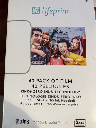 Lifeprint 40 Pack of Film for Lifeprint Augmented Reality Photo and ...