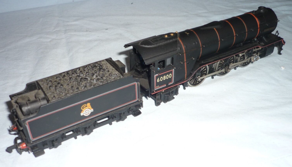BACHMANN OO GAUGE BR CLASS V2 2-6-2 TENDER LOCO 60800 GREEN ARROW 31 ...