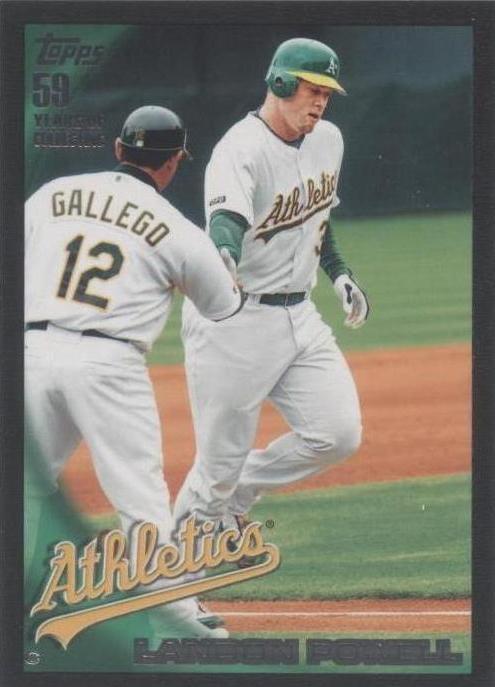 2010 Topps - Landon Powell #588 Black /59 for sale online | eBay