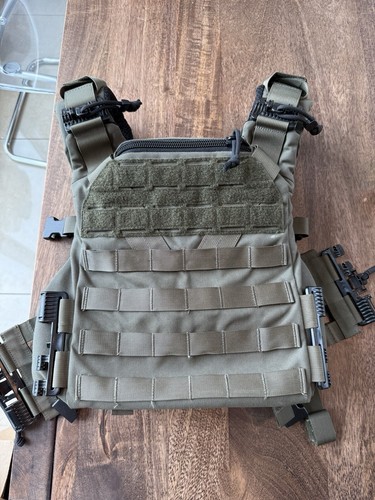 Medium Ranger Green Agilite K19 2.0 Plate Carrier + Mag Pouches | eBay