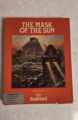Mask of the Sun by Broderbund for Commodore 64 - CIB - 1984 | eBay