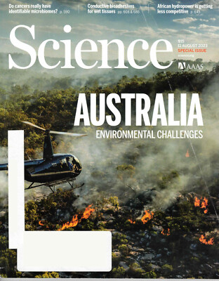 Science, a journal (magazine) by AAAS - 11 August 2023 (Vol. 381, No ...
