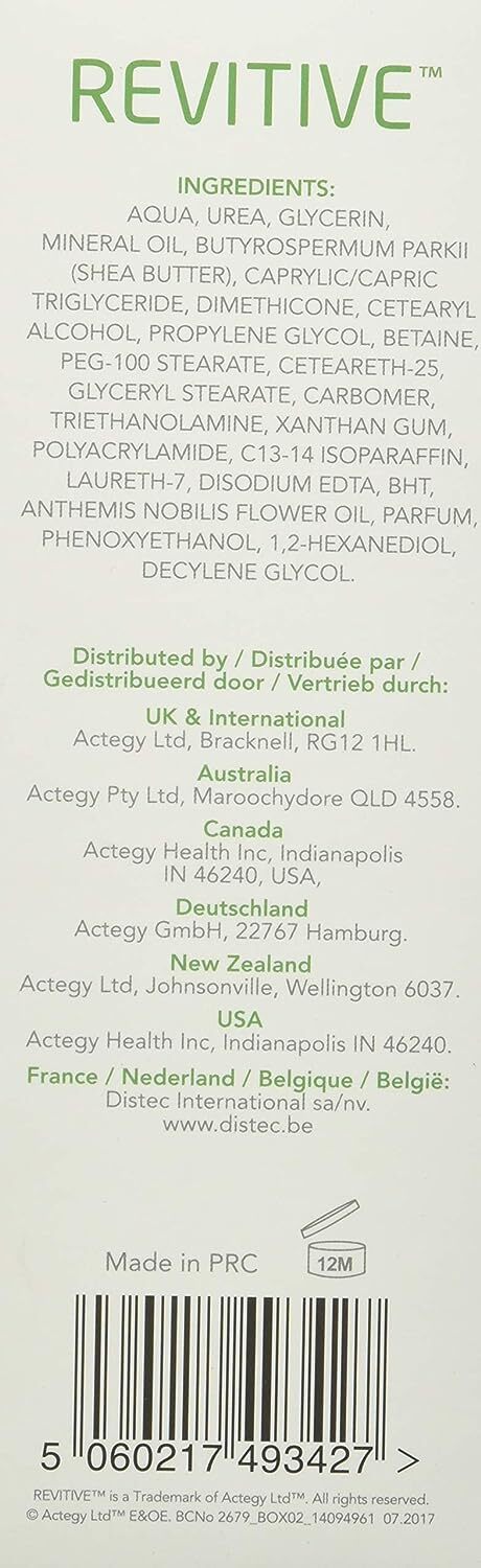 REVITIVE Foot and Leg GEL Moisturizer Cream Y5 for sale online | eBay