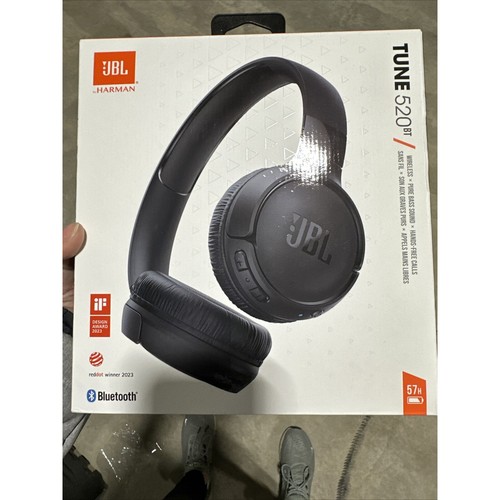 JBL JBLT520BTBLKAM Tune 520BT Wireless On-Ear Headphones, Black | eBay