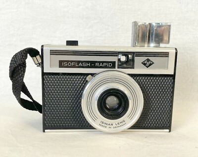 Vintage Agfa Isoflash Rapid Camera Isinar Lens Made In Germany with ...