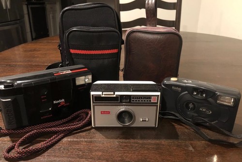 Vintage Kodak Camera Lot S900 Tele Instamatic 100 KB28 | eBay