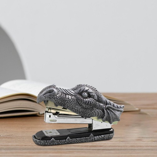 Dragon Head Stapler Resin Ornaments Home Decor Creative Unique Small ...