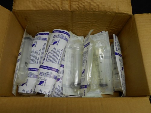 LOT OF 15 BD 309653 60ML SYRINGE LUER-LOK TIP STERILE 15PCS | eBay