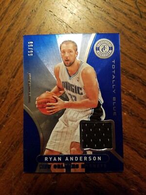 2012-13 Totally Certified Memorabilia Blue 135 Ryan Anderson New ...