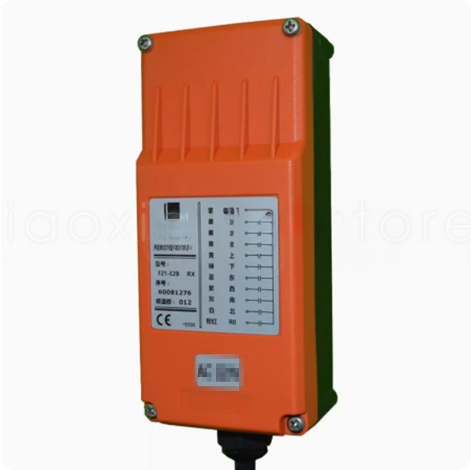 1 Transmitter + 1 Receiver / Voltage AC220V F21-E2M Crane Remote ...